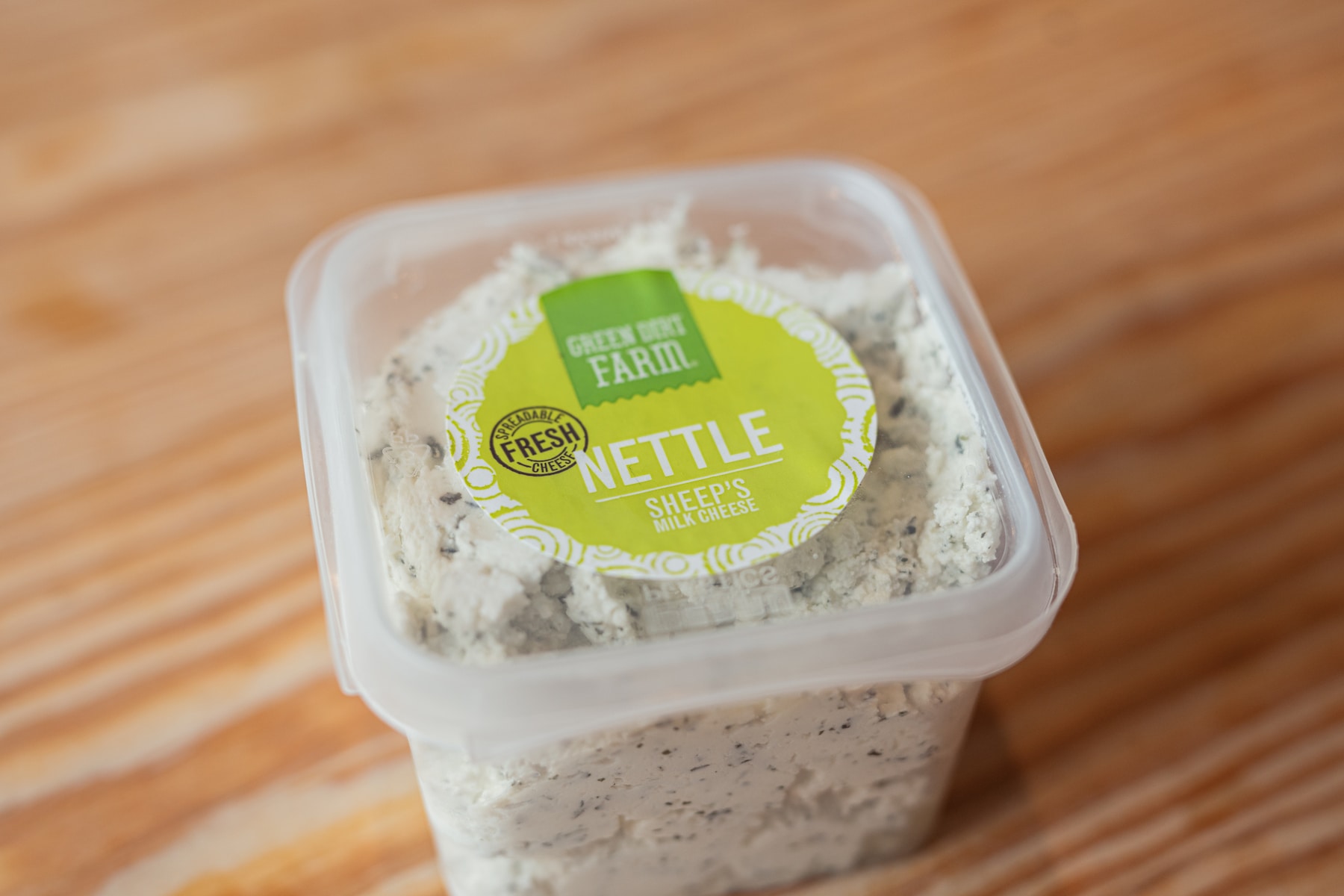 Fresh Spreadable Cheese: Nettle - Green Dirt Farm